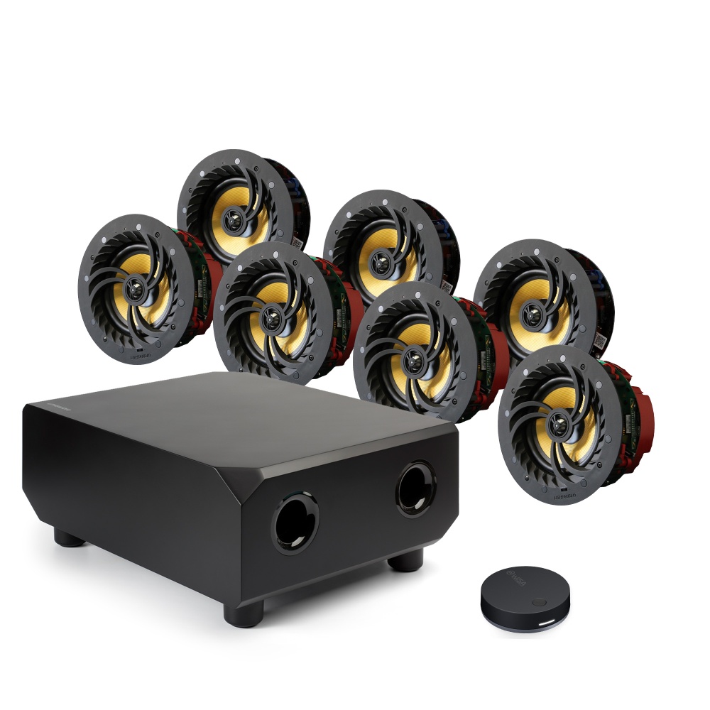 7.1 Wireless In-Ceiling Surround Sound Cinema Kit - With WiSA SoundSend - Lithe Audio LTD